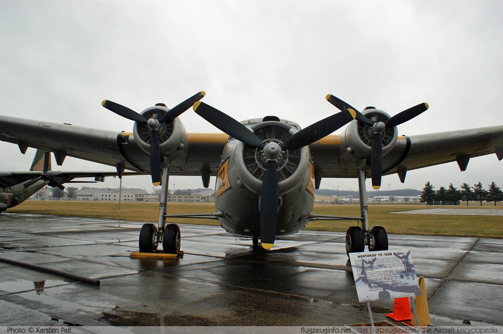 Northrop YC-125B Raider, United States Air Force (USAF), Registrierung ...